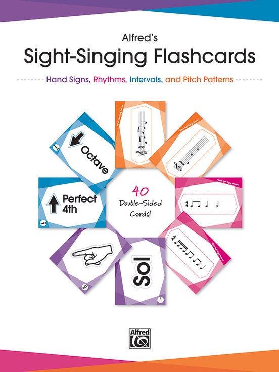 Alfred's Sight-Singing Flashcards - Hand Signs, Rhythms, Intervals, and ...