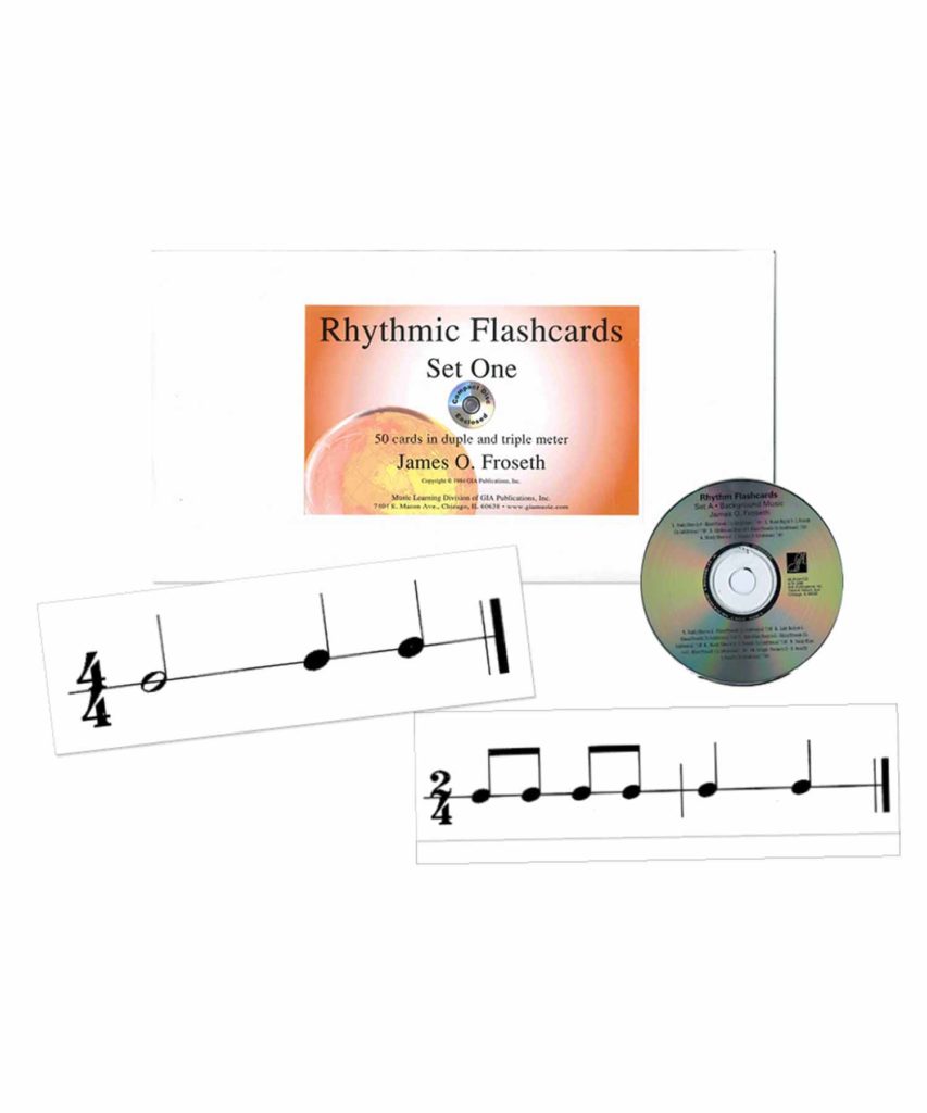 Rhythm Flashcards, Set 1 w/ CD - Music is Elementary
