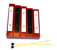 Resonator Bell Set with Case, 25 Note | Music is Elementary