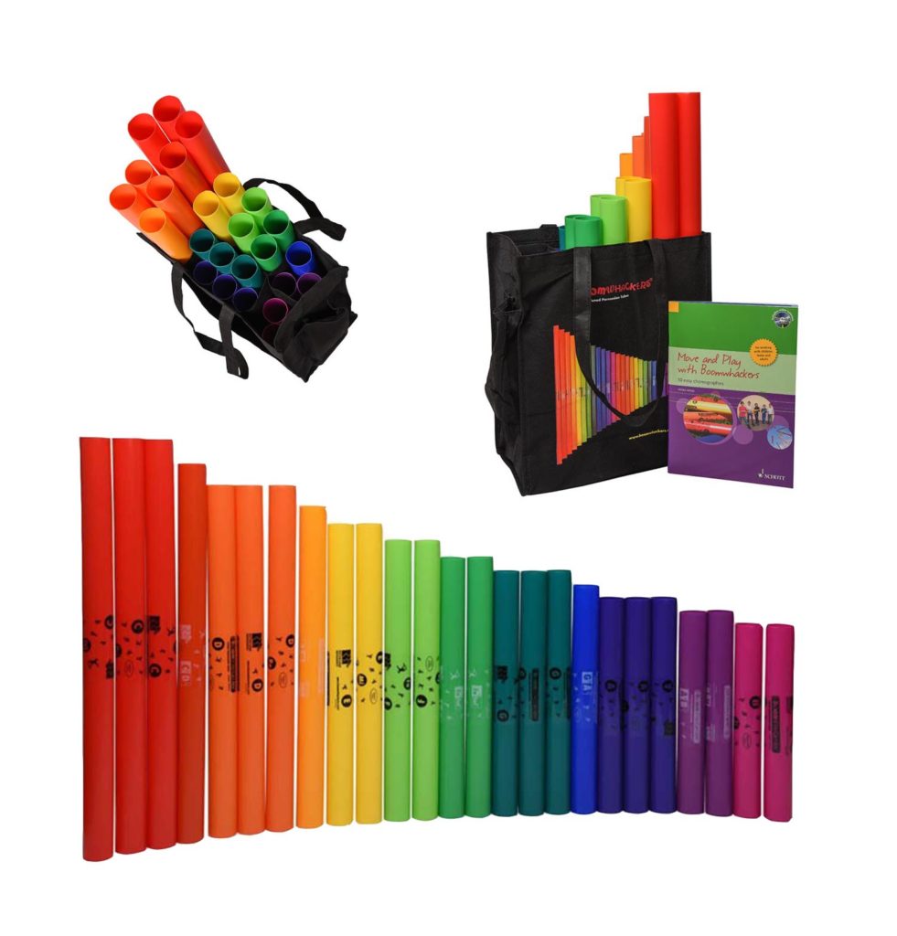 Boomwhackers Move and Play Kit - Music is Elementary