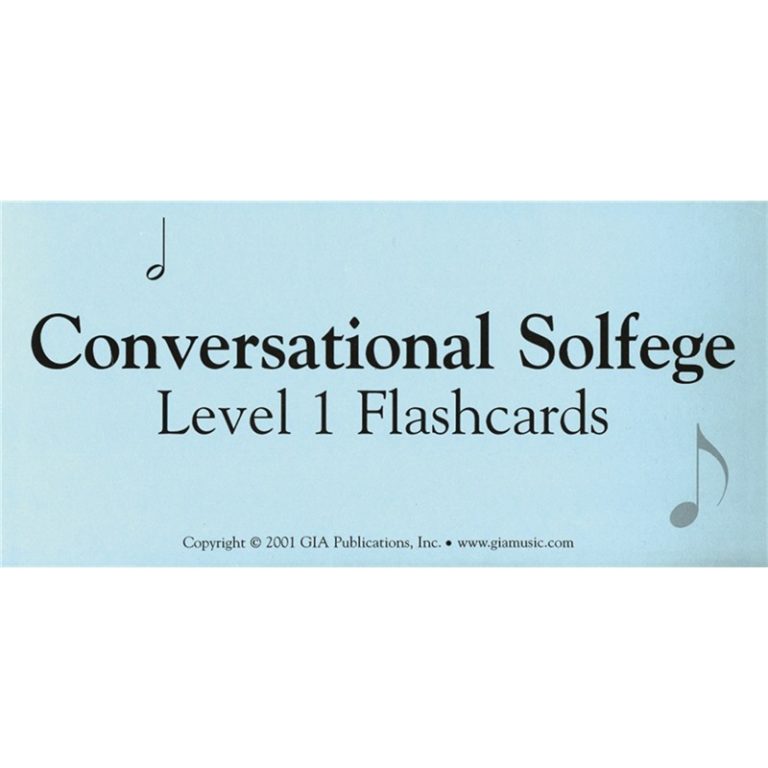 Conversational Solfege: Level 1 (Flashcards) - Music is Elementary