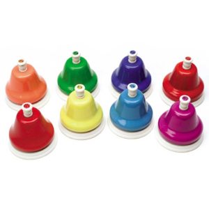 Push Button/Desktop Bell Set, 8 Note - Music is Elementary