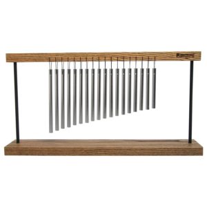 Table Top Chimes, 18 Bar, Wooden Stand - Music is Elementary