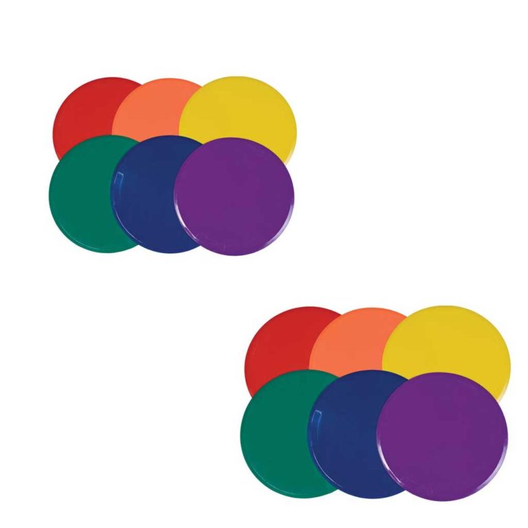 Poly Spot Markers, Set of 12 - Music is Elementary