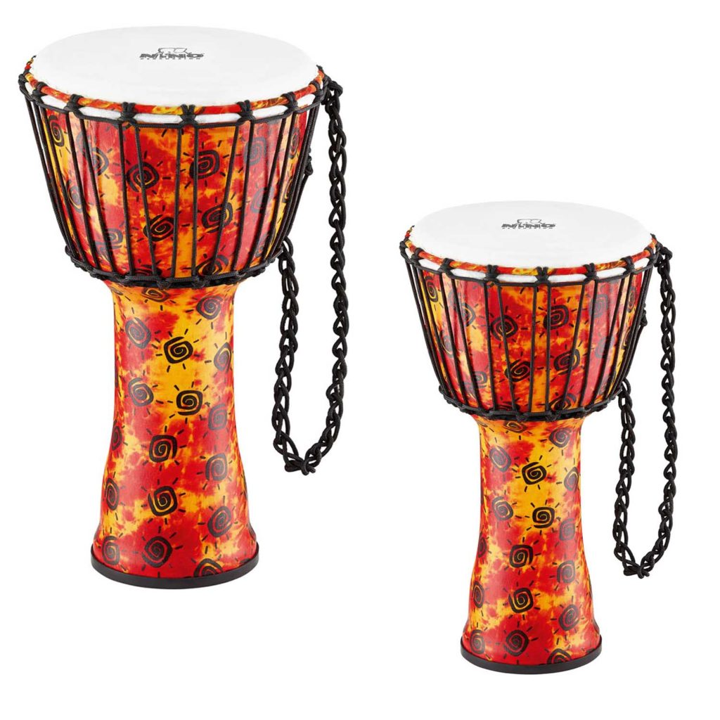 Rope-Tuned Djembes, Sunshine Finish - Music is Elementary