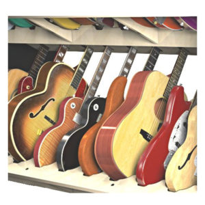 Session-Pro Double-Stack Mobile Guitar Racks - Music is Elementary